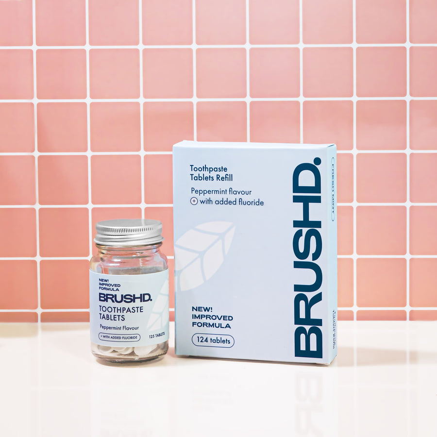 Toothpaste Tablet - (Refill-Pack) – Brushd